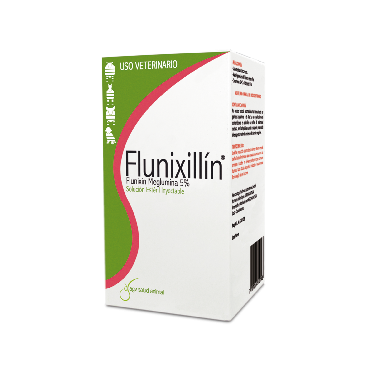 Flunixillín | Medicamento Veterinario | AGV SALUD ANIMAL